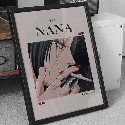 Nana Anime Poster Nana Printable Wall Art Nana Komatsu Nana - Etsy