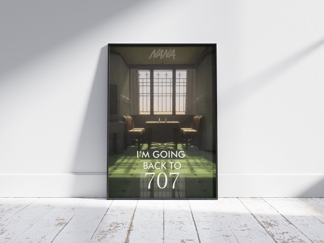 Nana Anime Poster Nana Printable Wall Art Nana Komatsu Nana - Etsy