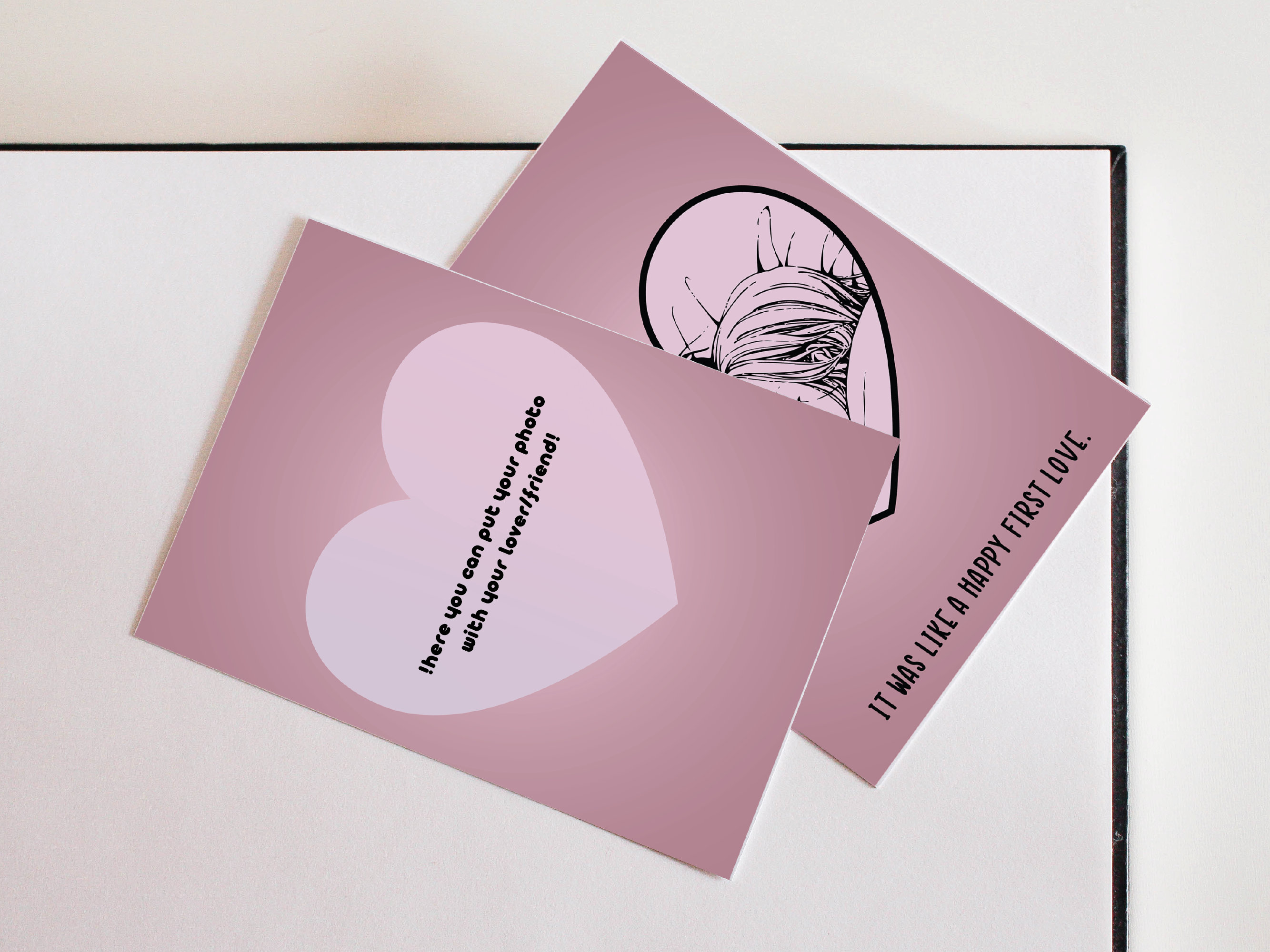 Nana Anime Valentine's Day Card- Nana &hachi Card- Anime Anniversary ...