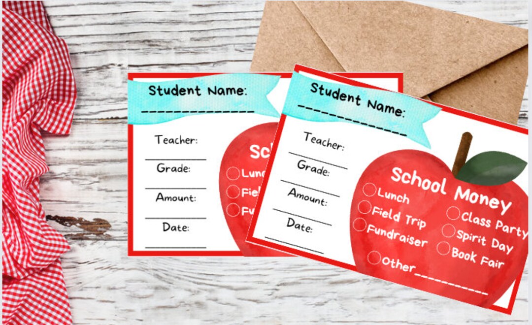 Student Money Labels, Classroom Money Labels, Back to School, Teacher ...