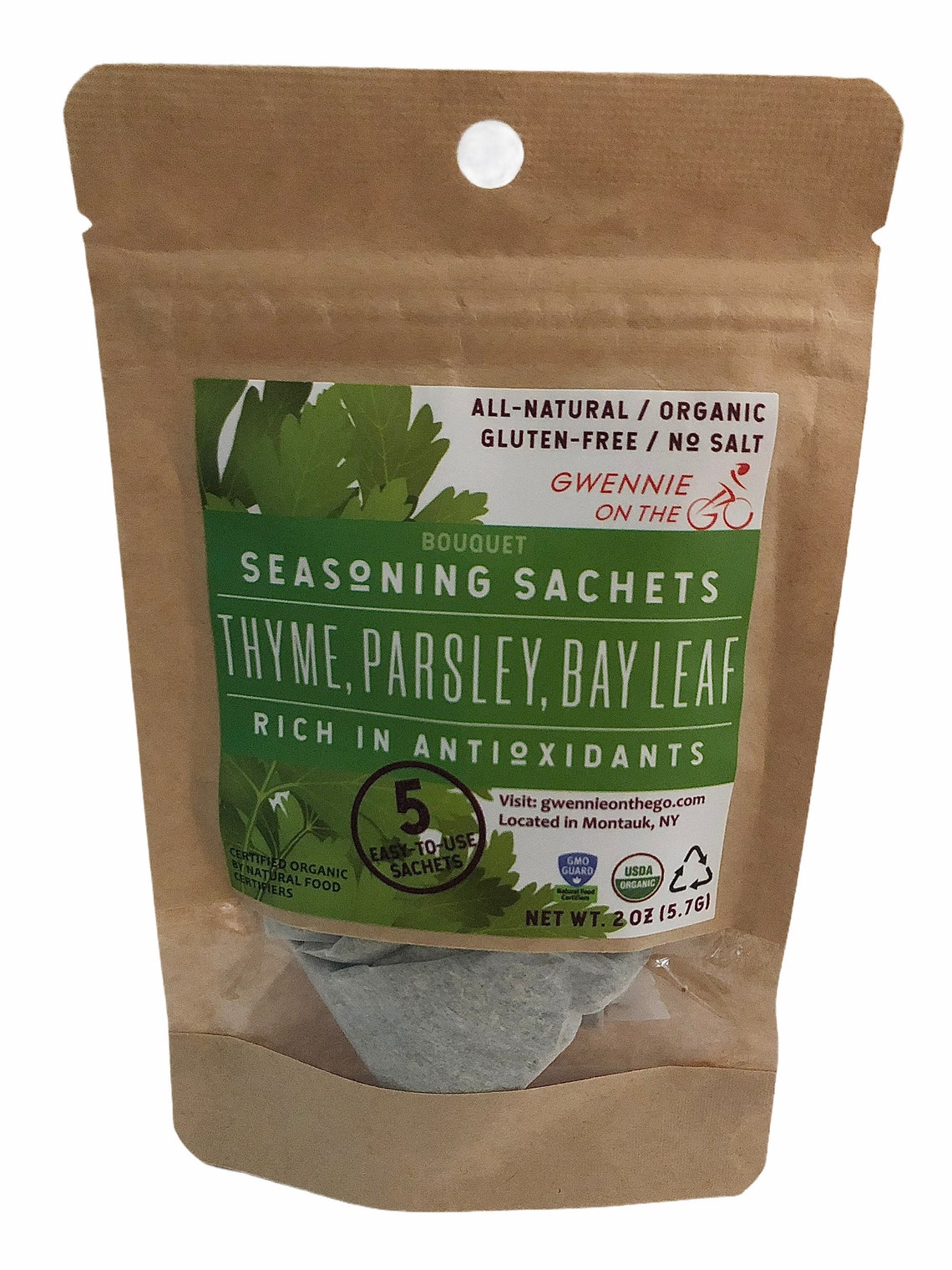 Organic Spice & Herb Seasoning Sachet Starter 4 Pouches - Etsy