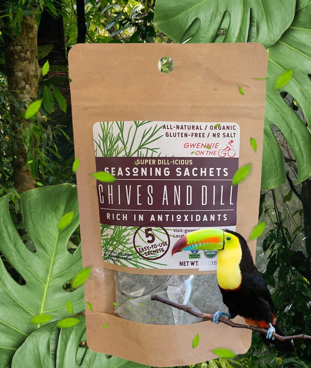 Organic Spice & Herb Seasoning Sachet Starter 4 Pouches - Etsy