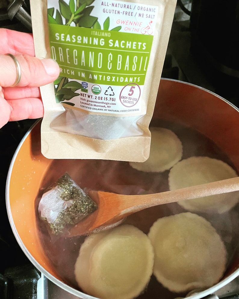 Organic Spice & Herb Seasoning Sachet Starter 4 Pouches - Etsy