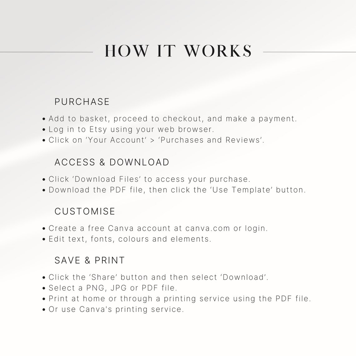 Minimalist Wedding Dress Code Card Template, Editable Simple Wedding ...