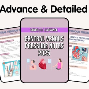 CVP Cheat Sheet, CVICU Nurse Notes, Central Venous Pressure Cheat Shee ...