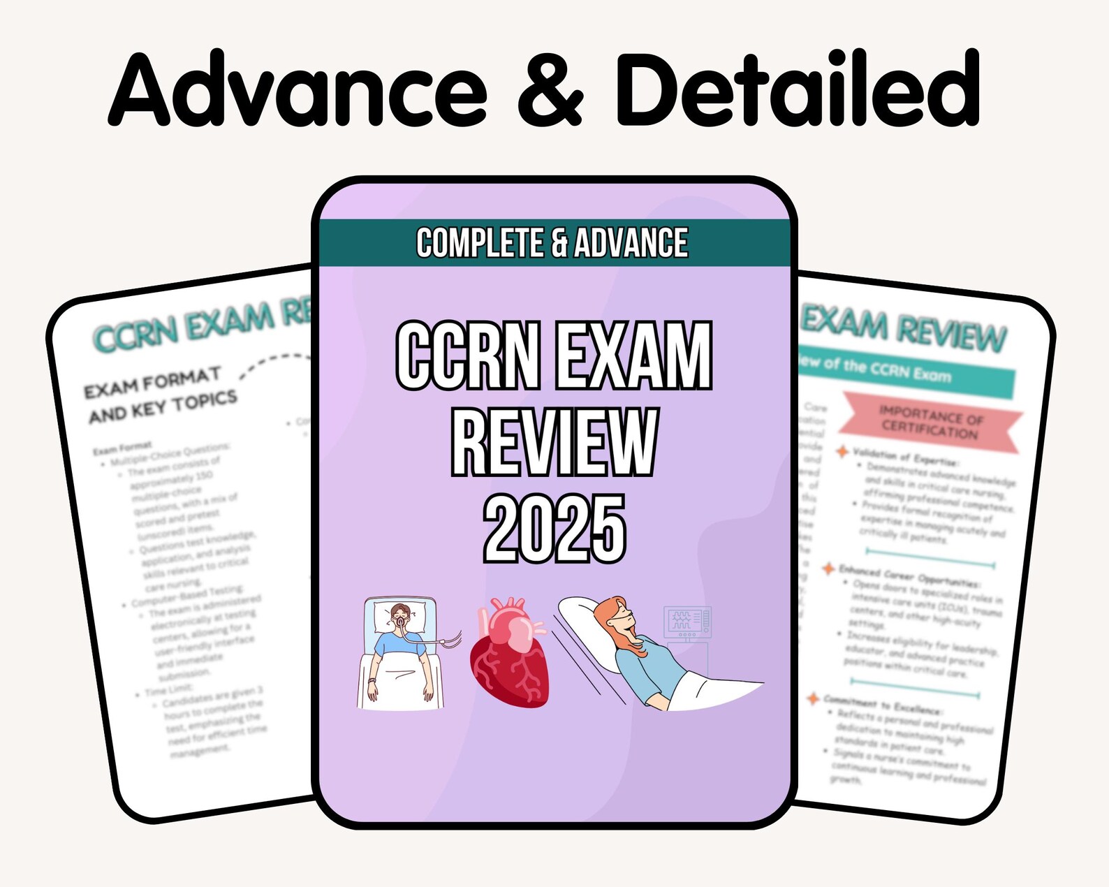 CCRN Exam Review 2025: Critical Care Study Guide (digital Download) - Etsy