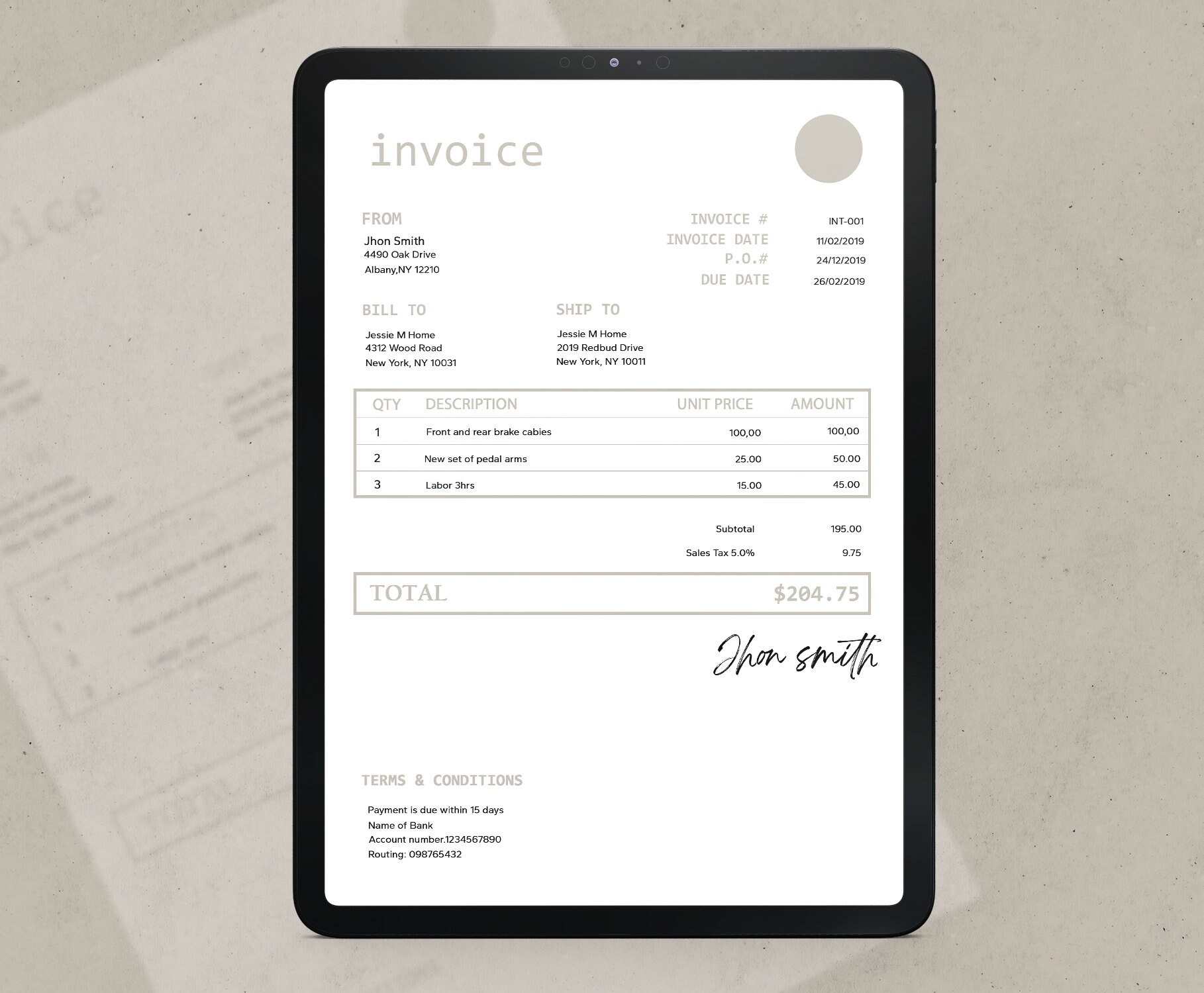 Receipt Template Invoice Template Invoice Receipt Order - Etsy Australia