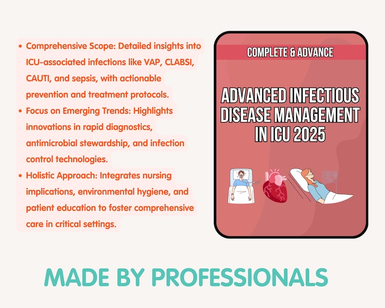 Infectious Disease Management Icu Study Guide Bundle, Critical Care ...