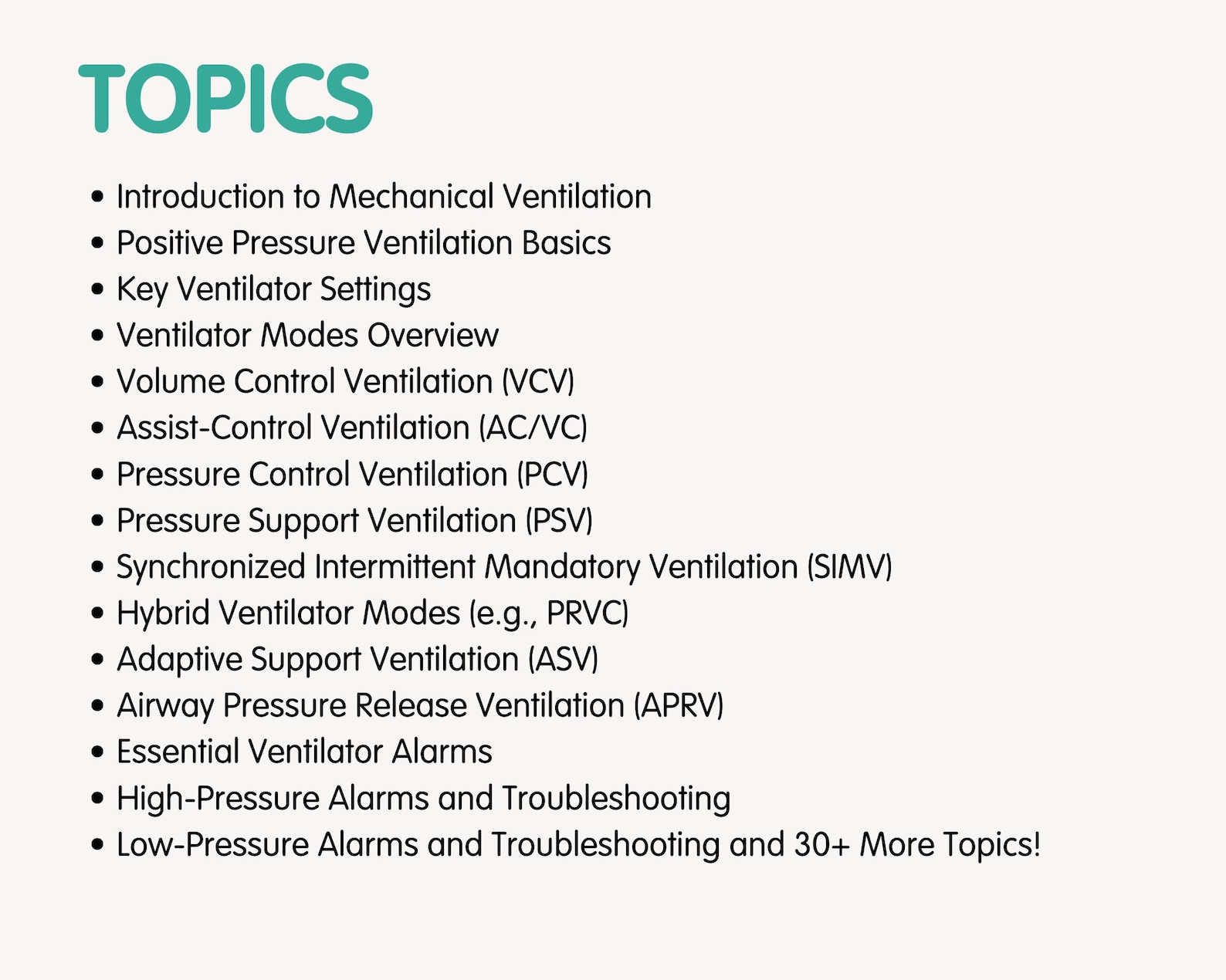 Ventilator Cheat Sheet | Nurse Study Note Guide | NCLEX Prep Sheet ...