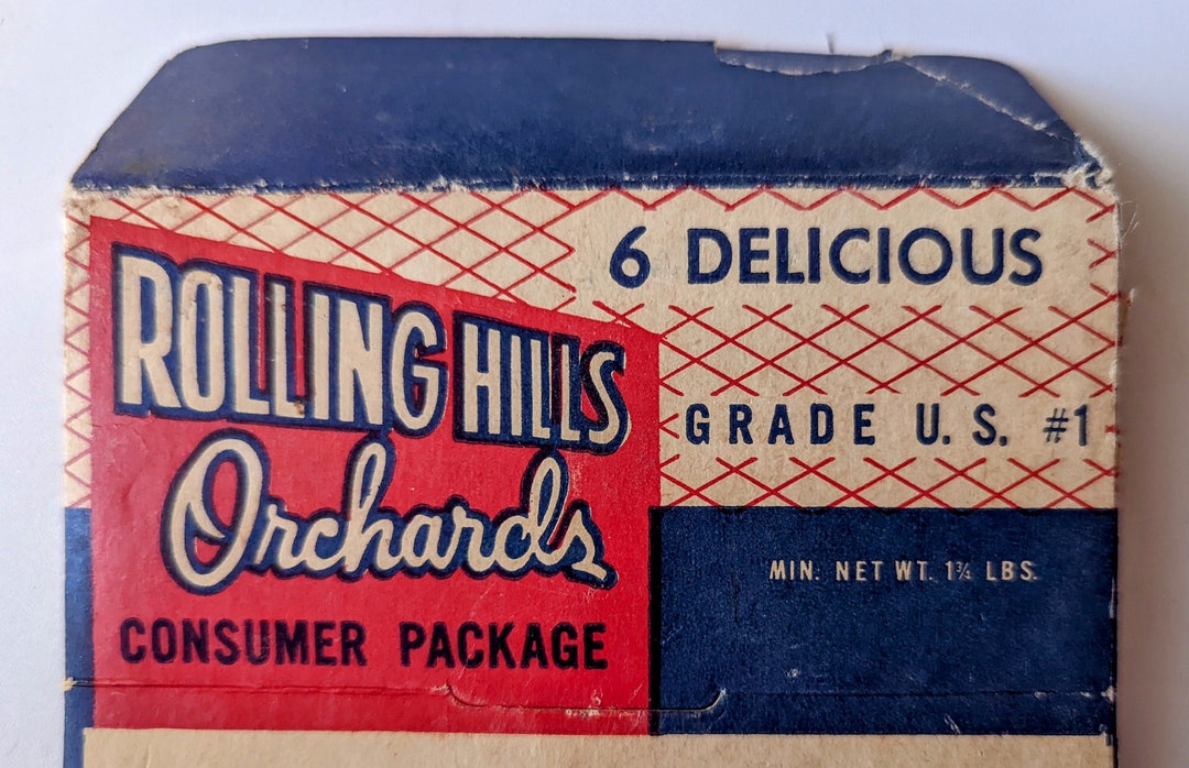 Collectible, Vintage Apple Orchard Box, 1930's? - Etsy