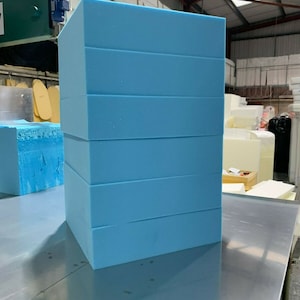 High Density Blue Foam: Custom Size Upholstery Foam - Grade 33 for ...