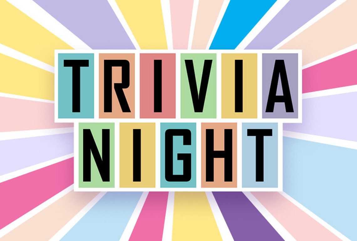Host Your Own Trivia Night! - Etsy