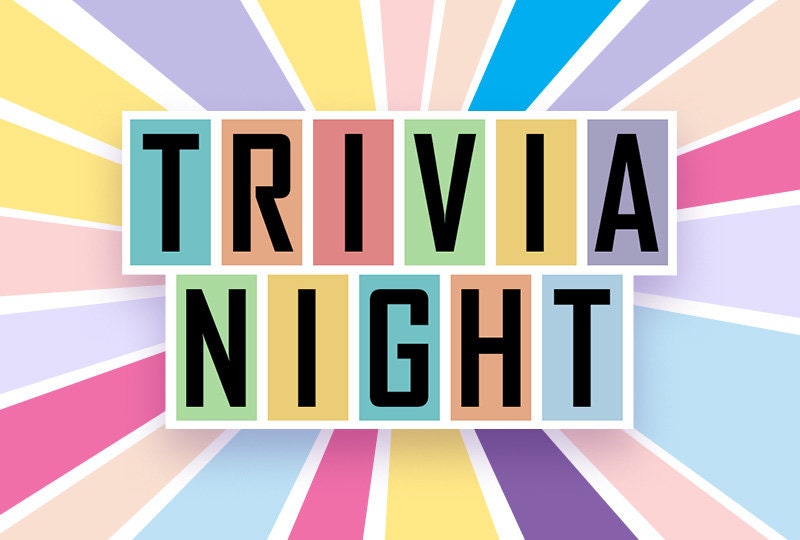 Host Your Own Trivia Night Etsy Host Your Own Trivia Night Etsy