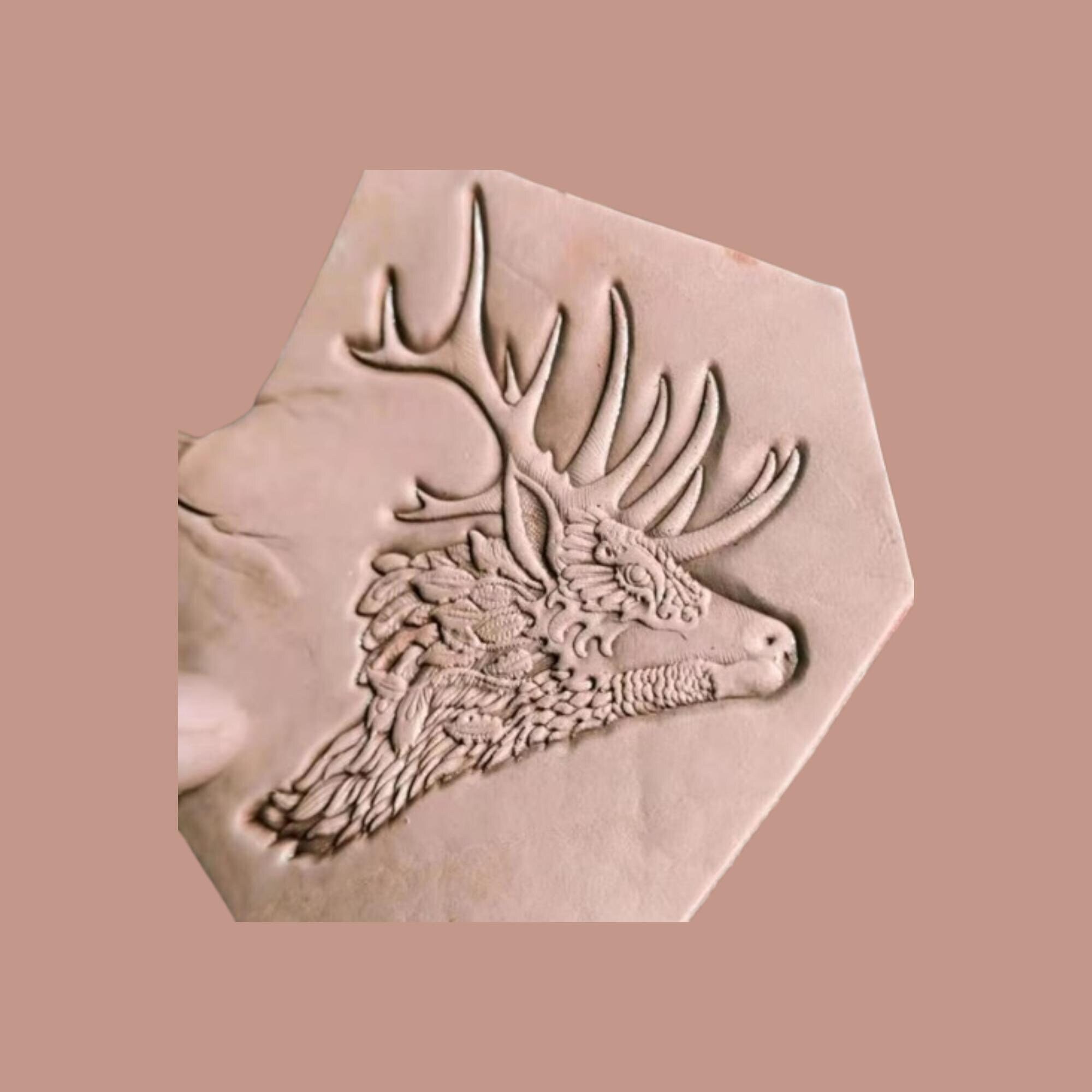 Deer metal stamp store