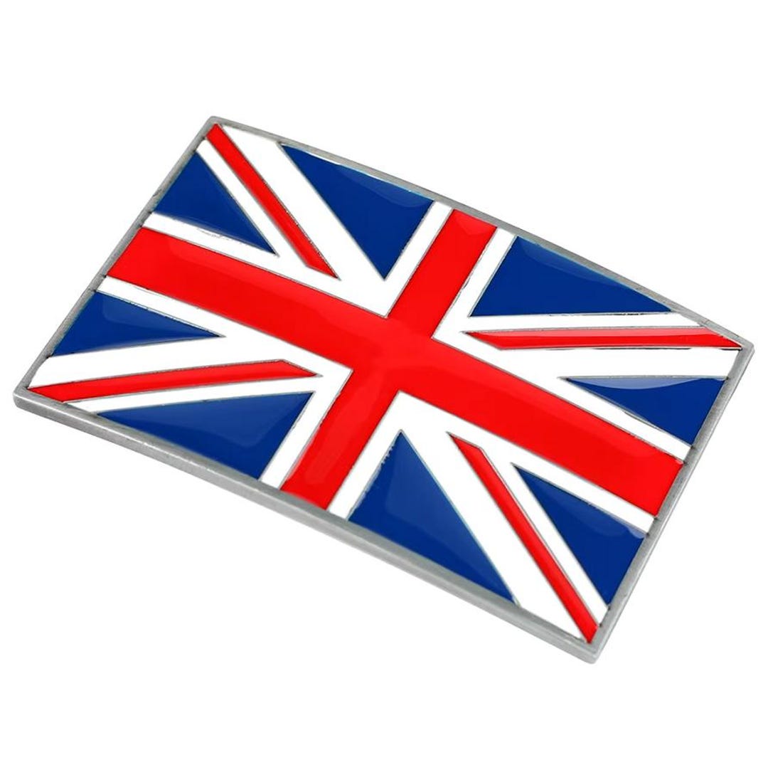 Handmade British Flag Belt Buckle - Union Jack Great Britain United ...