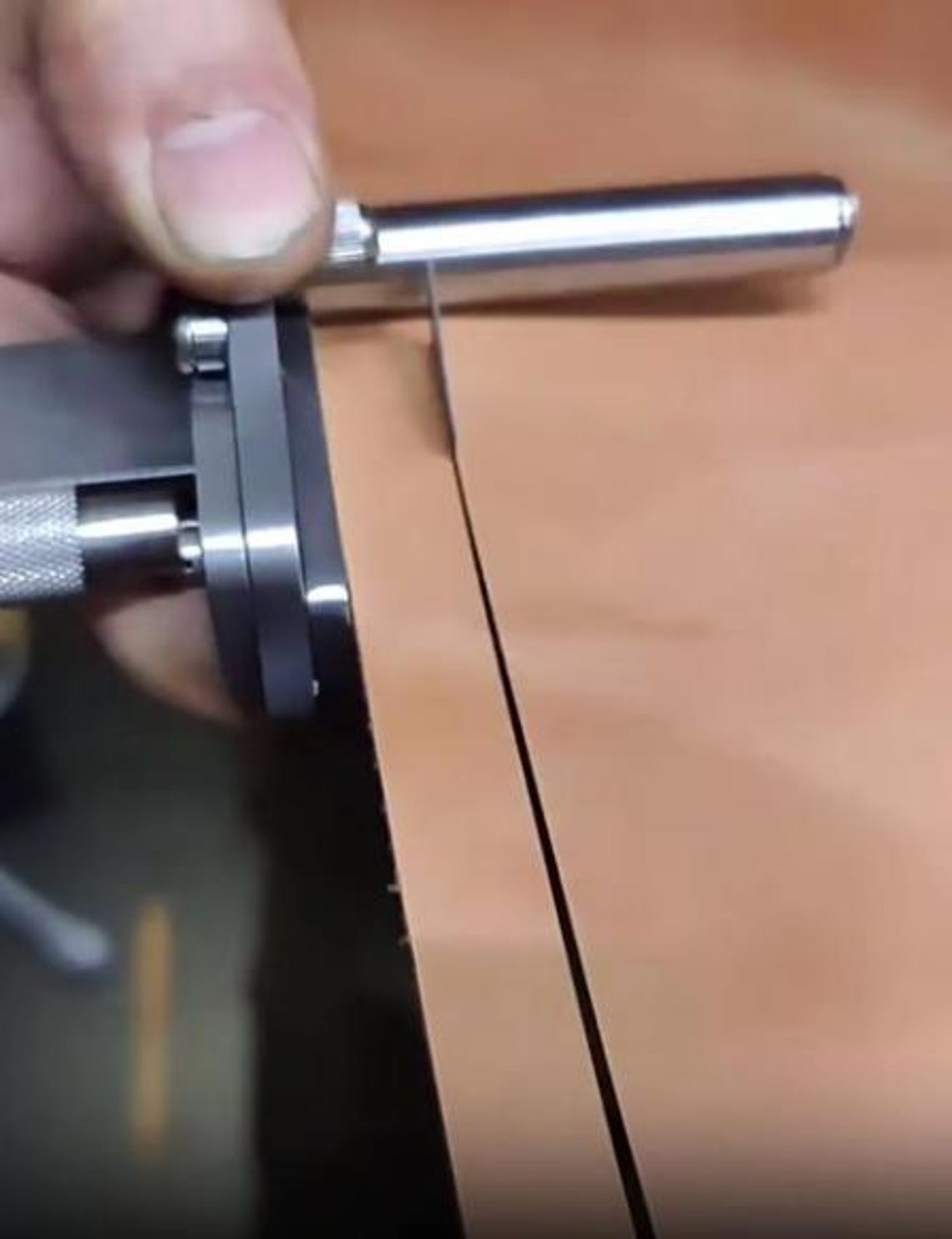 Manual Leather Strip Cutter - Roller Type, Adjustable 10-60MM ...