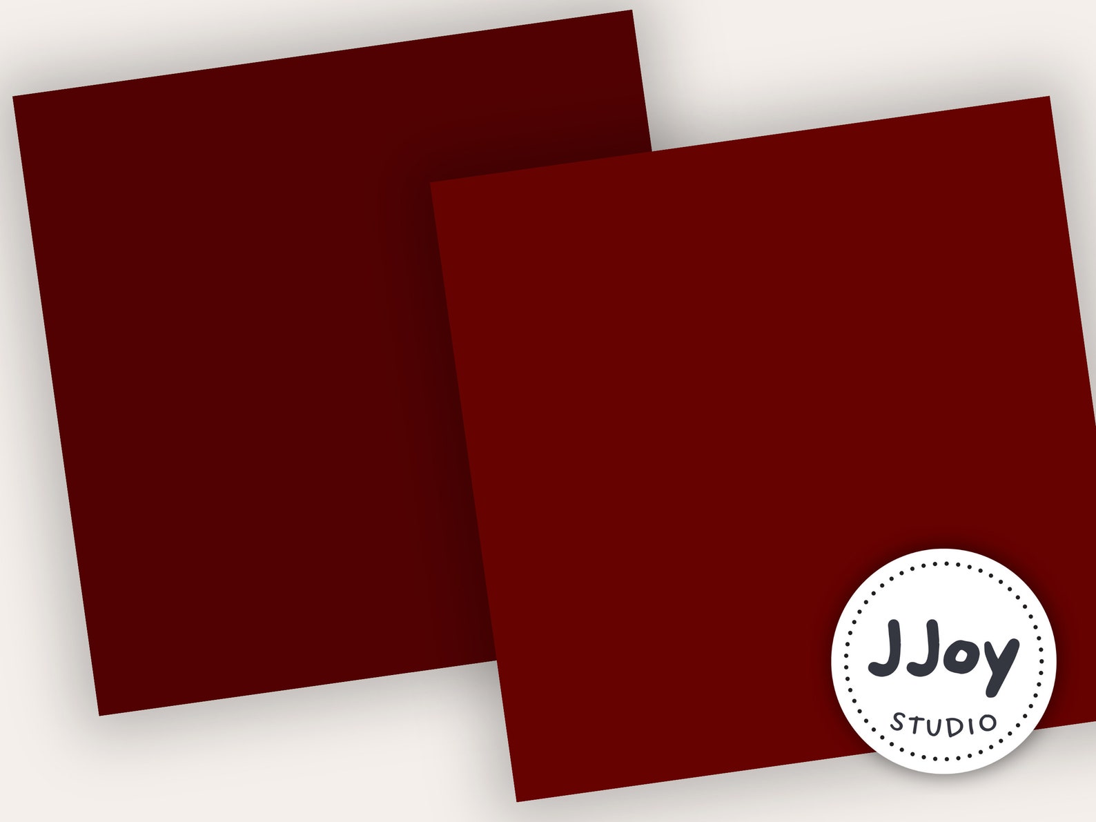 Red Digital Paper Set Solid Color Scrapbook Paper Printable - Etsy