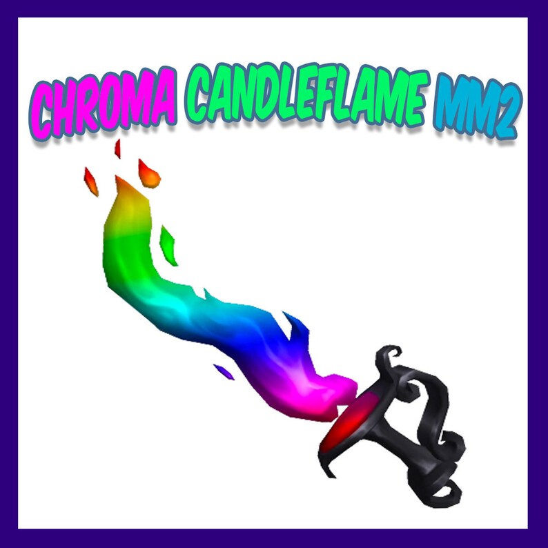 Murder Mystery 2 Chrome Candleflame MM2 - Etsy