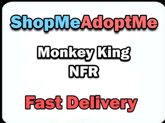 Adopt Me NFR Monkey King neon Fly Ride Cheap and Fast - Etsy UK