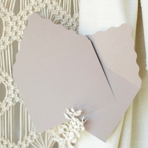 Wavy Envelope Liners Custom Shape Envelopes, Wavy Envelopes, Luxury ...