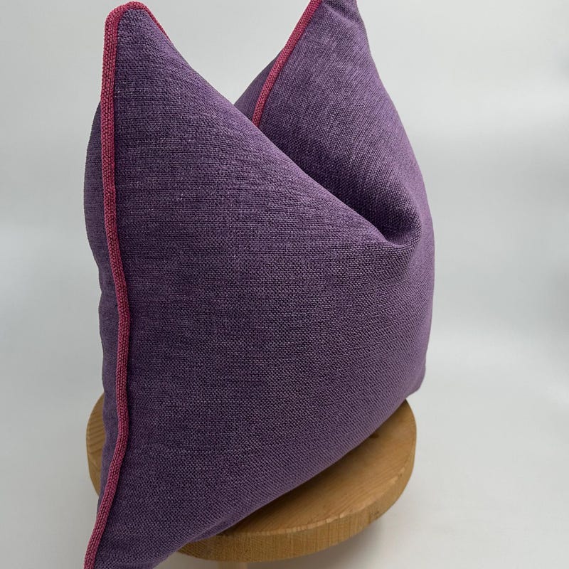 Purple Pillows - Etsy