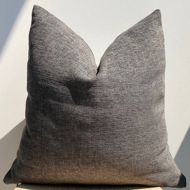 Grey Euro Sham - Etsy