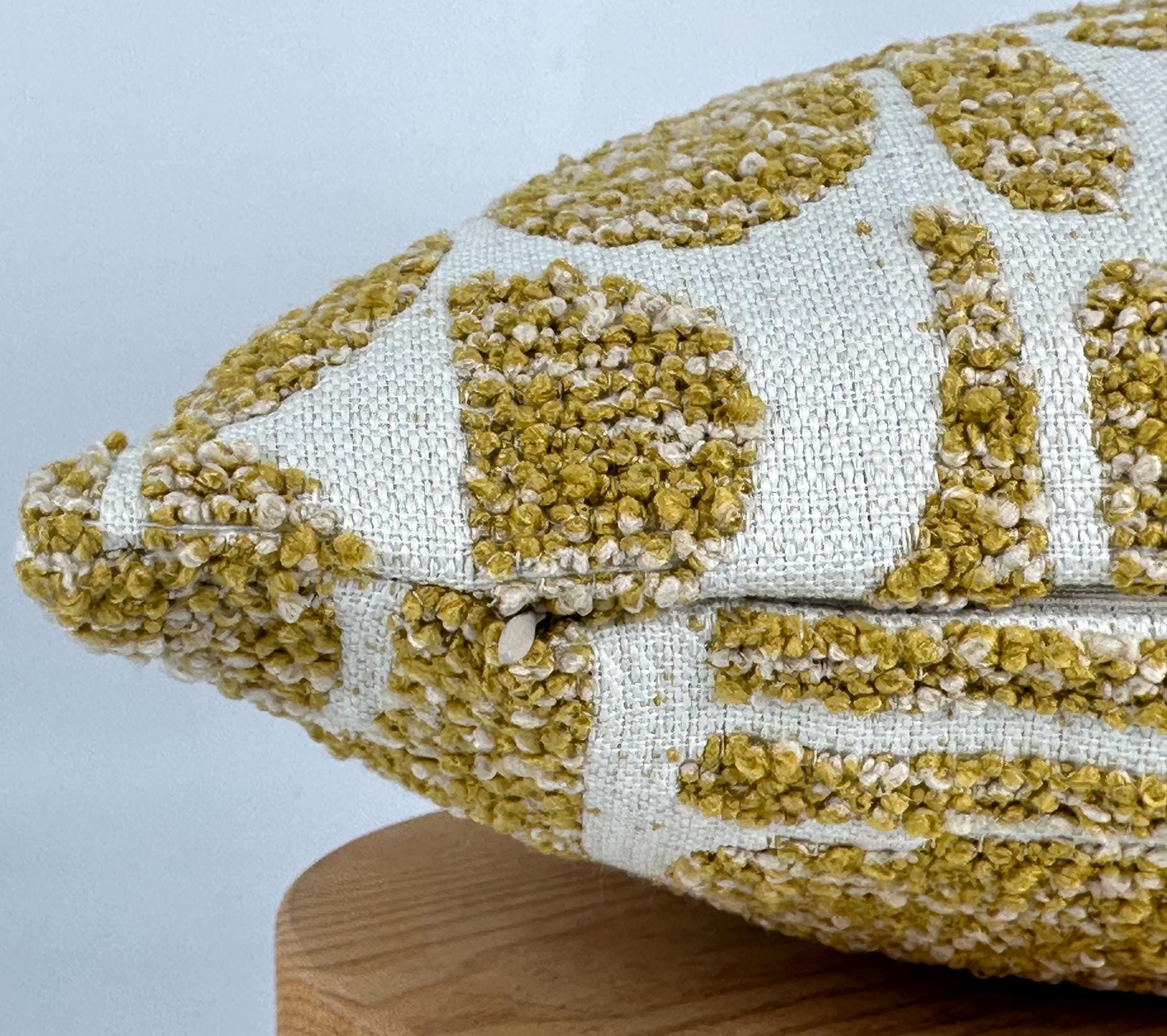 Modern Textured Mustard Throw Pillowcase,fall Decor,abstract Tufted ...