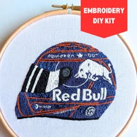 Formula 1 Embroidery PATTERN | PDF Embroidery Pattern | F1 | Racing ...