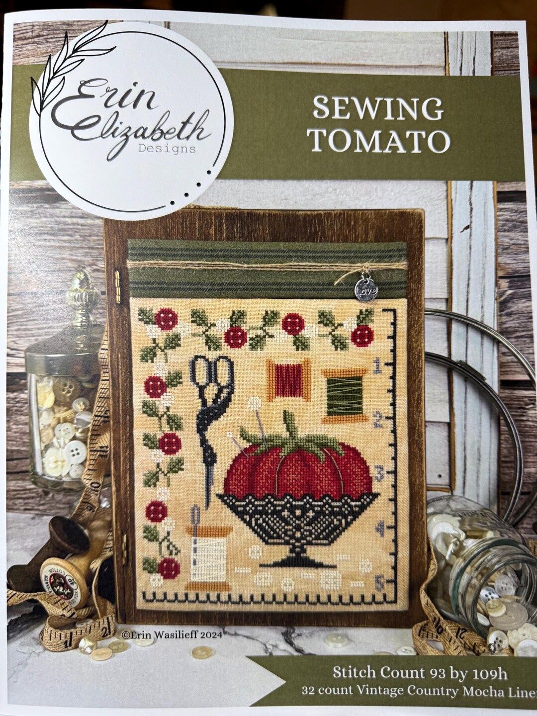 Sewing Tomato Pattern by Erin Elizabeth Designs - Etsy