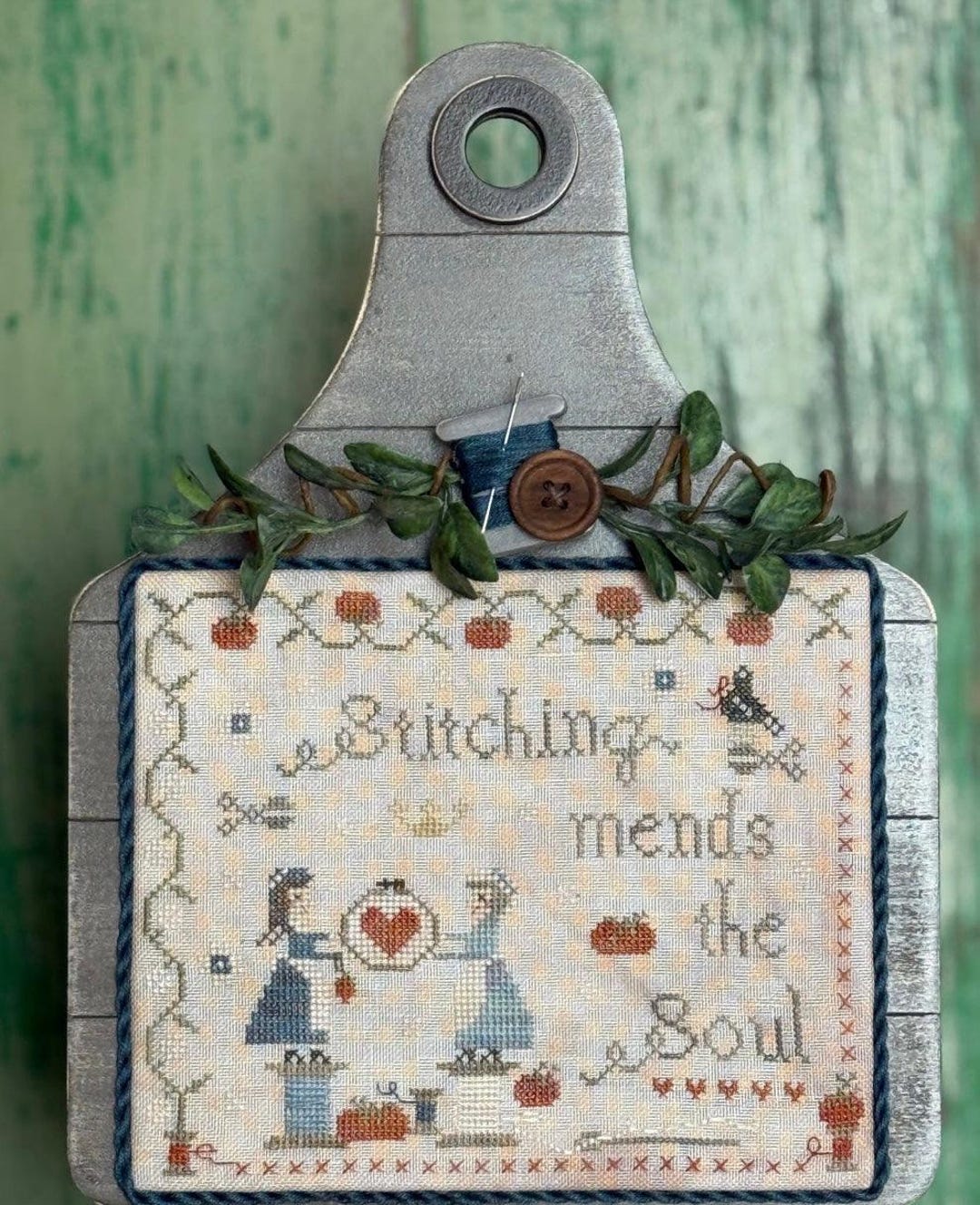 Stitching Mends Pattern the Soul by the Proper Stitcher - Etsy