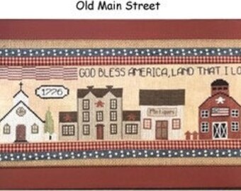 OLD MAIN STREET / Mani Di Donna / Cross Stitch Chart / Pattern Only - Etsy