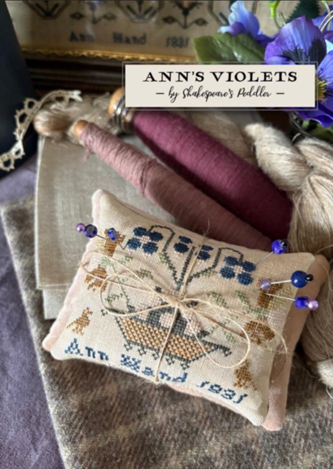 MARKET EXCLUSIVE: Ann’s Violets KIT by Shakespeares Peddler - Etsy