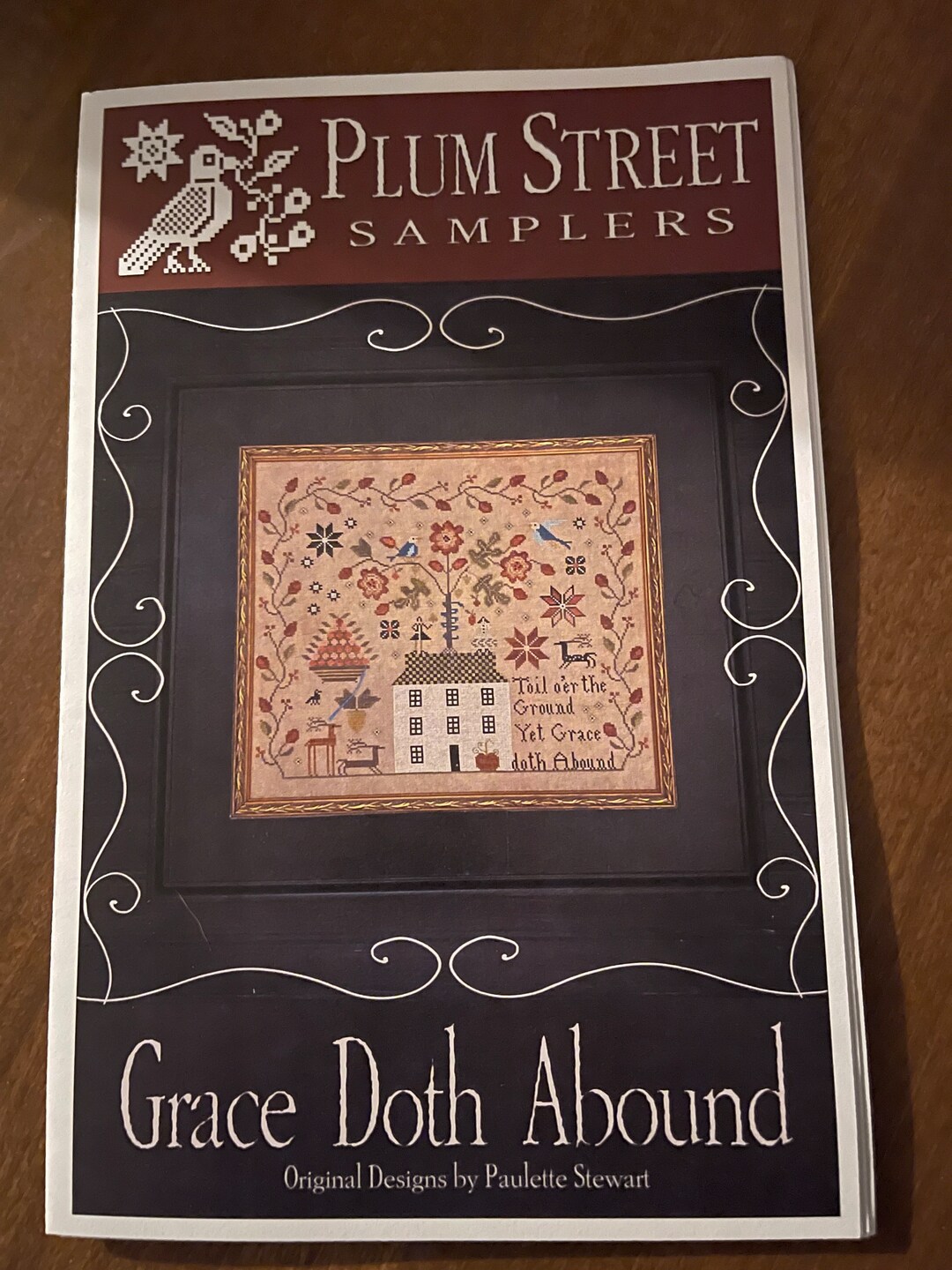 Grace Doth Abound Pattern by Plum Street Samplers - Etsy