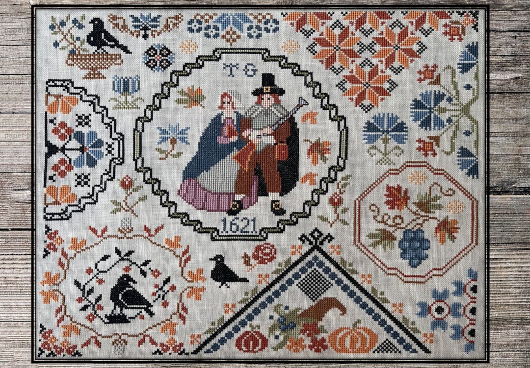 Thanksgiving Quaker Pattern by Twin Peak Primitives - Etsy