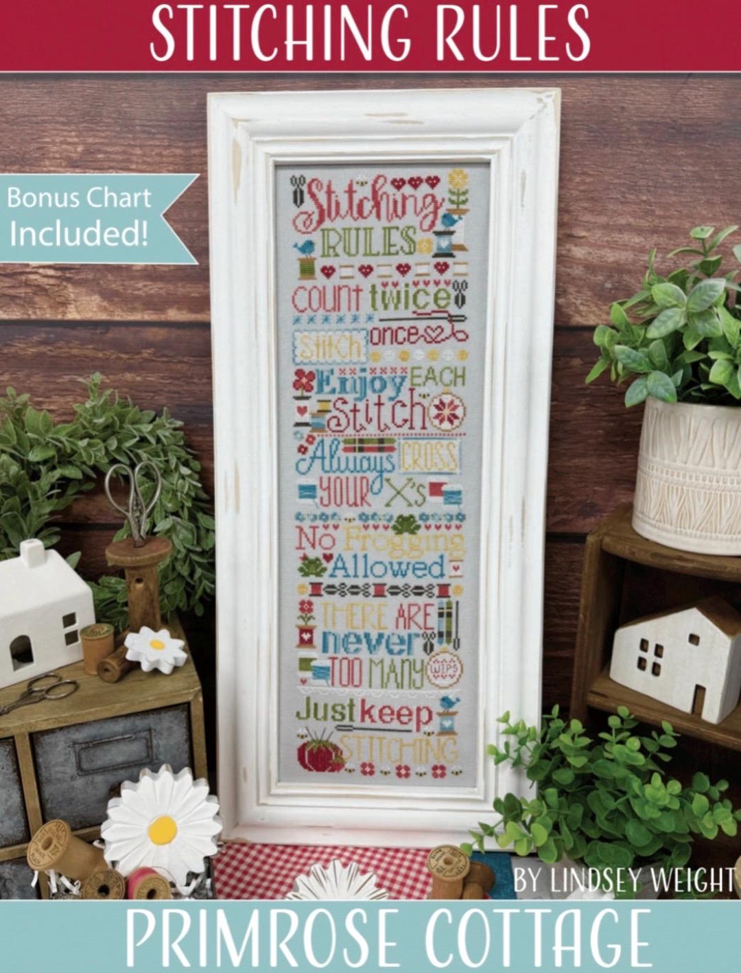 Stitching Rules Pattern by Primrose Cottage - Etsy