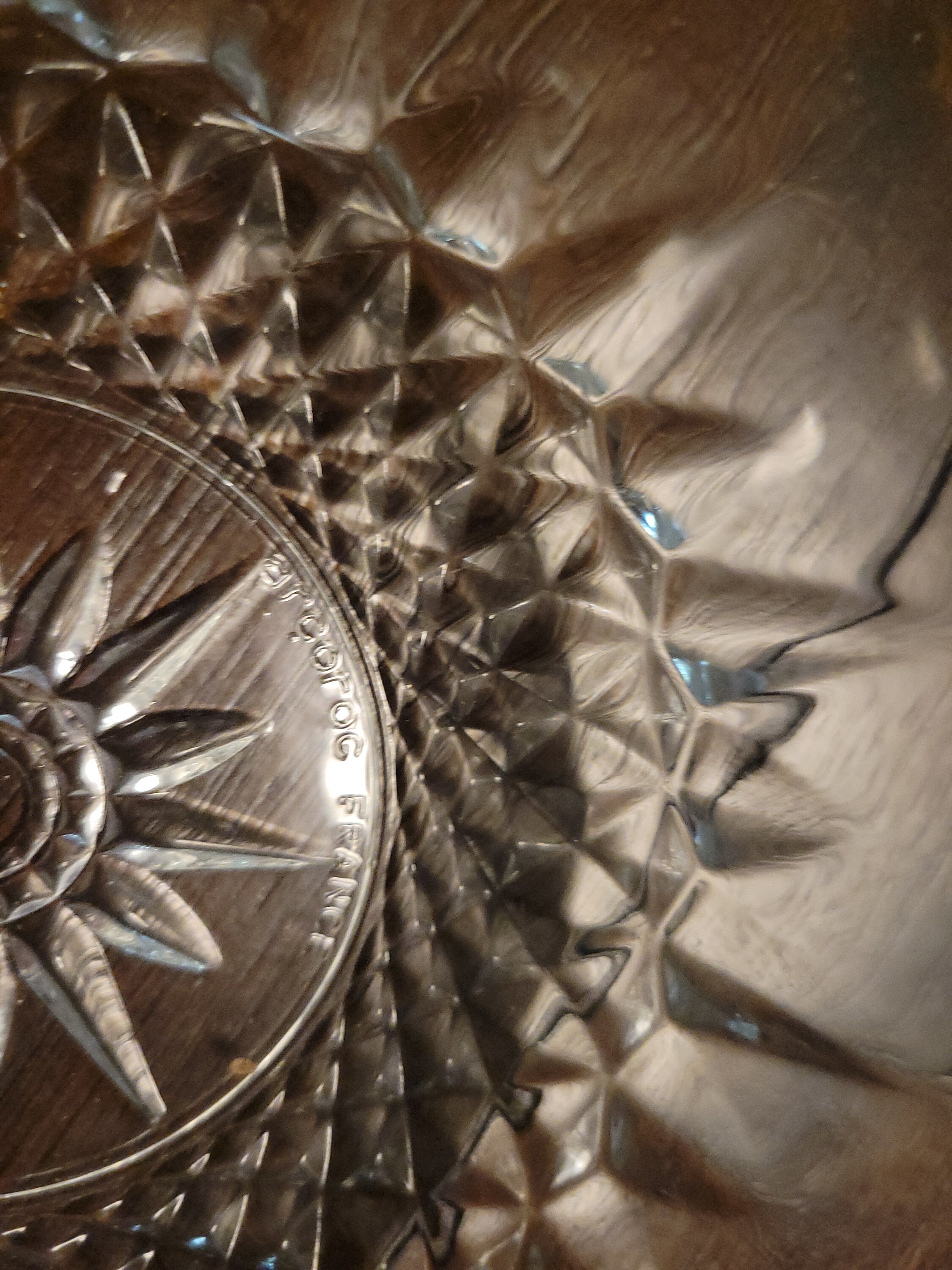 Vintage Arcoroc France Crystal Bowls - Etsy