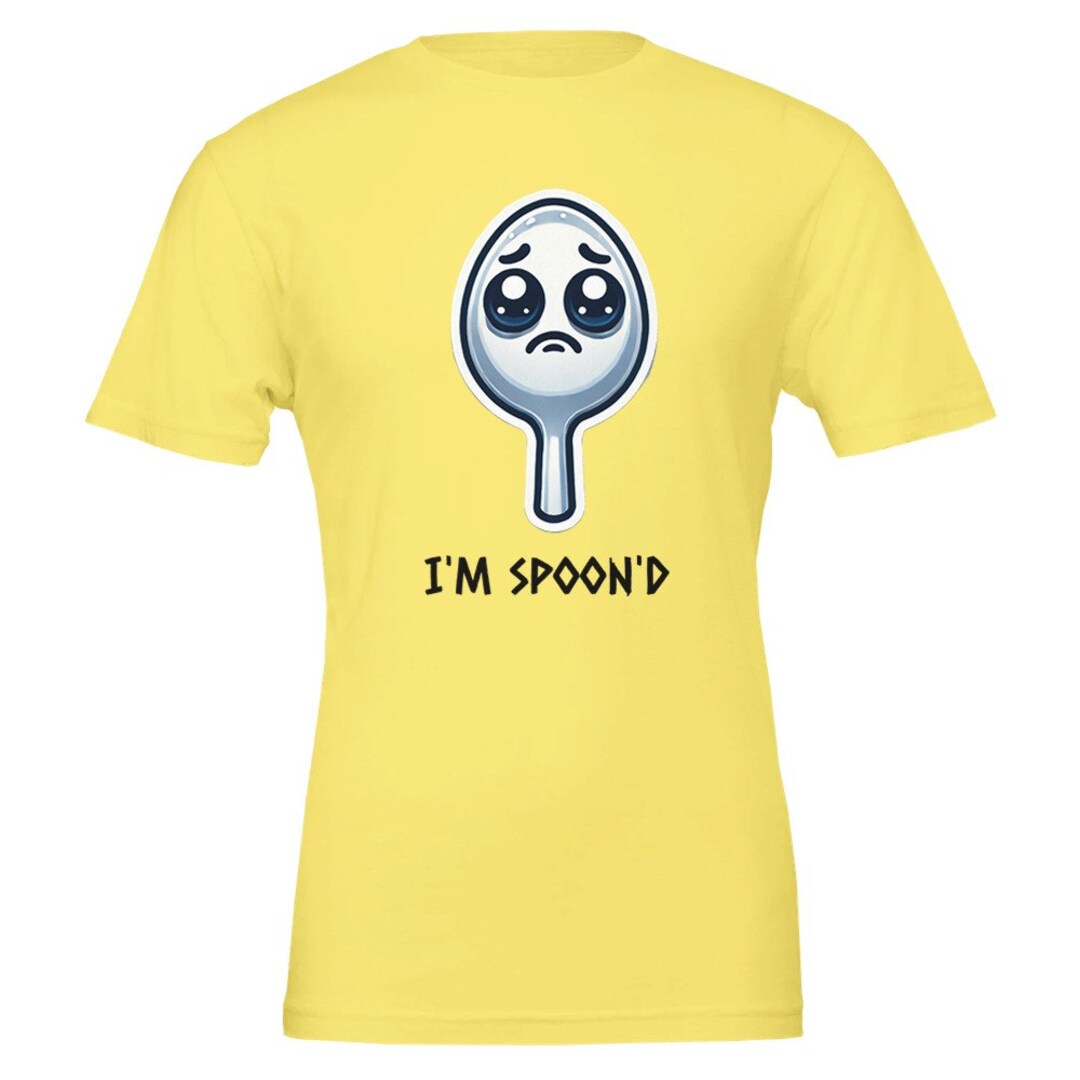 Spoon Theory Sad Spoon T-shirt - Etsy