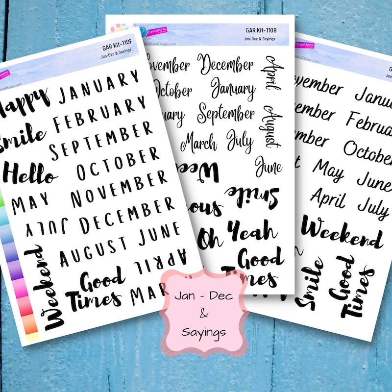 January Headers - Etsy