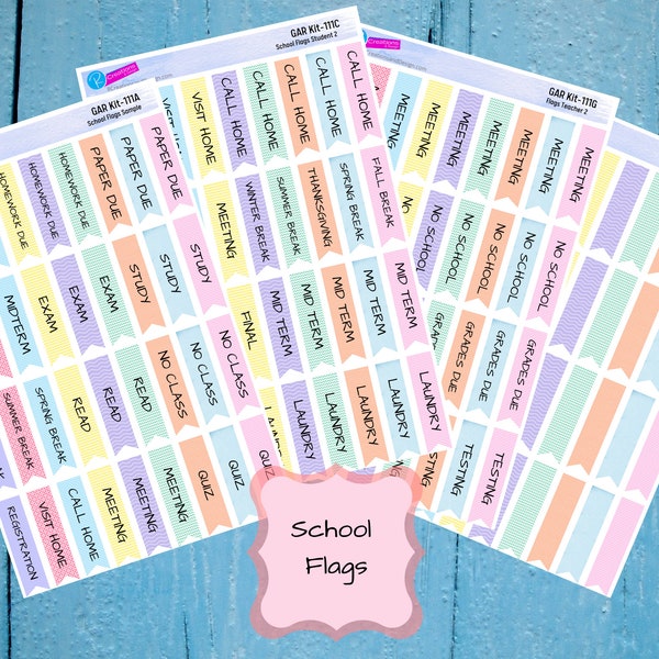 Student Planner Stickers - Etsy