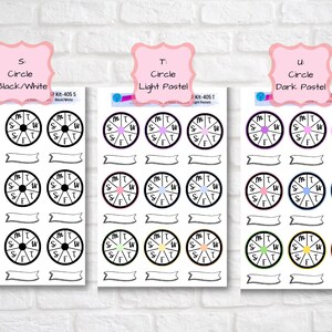 HABIT TRACKER STICKERS Monthly Weekly and Daily Trackers - Etsy