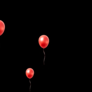 Red Balloons Stream Alert Animated Full Screen Overlay With Transparent ...