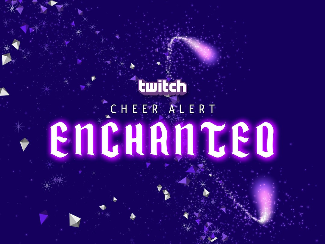 Enchanted Cheer Alert - Magical Twitch Bits - Full Screen Animated ...