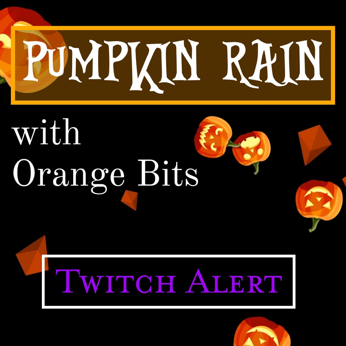 Spooky Cheer Stream Alert Full Screen Animated Overlay for Twitch ...
