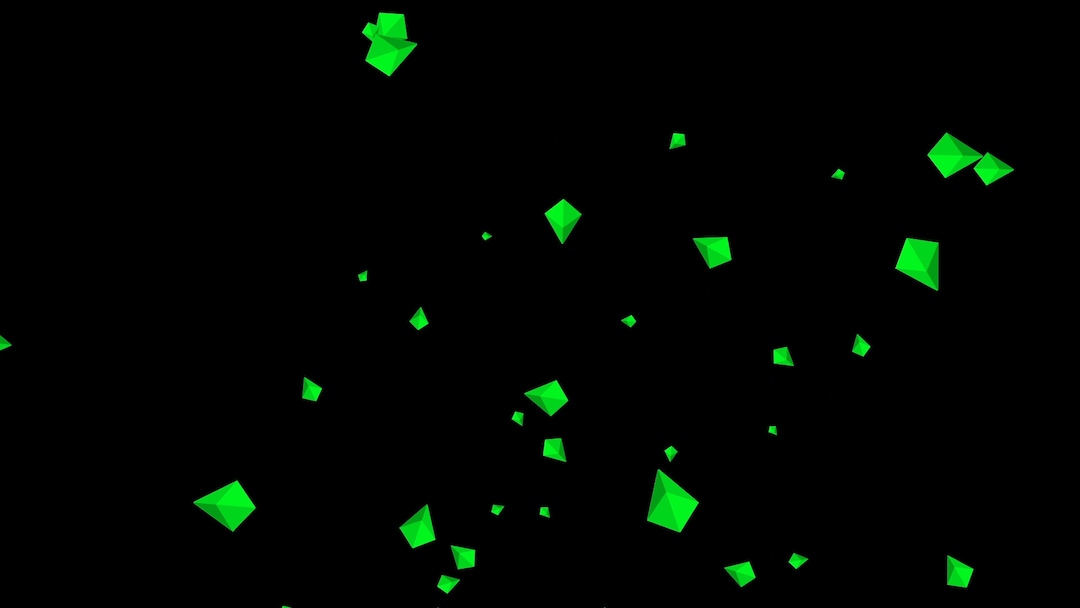 Lime Green Twitch Cheer Alert - Raining Bits - Animated Full Screen ...