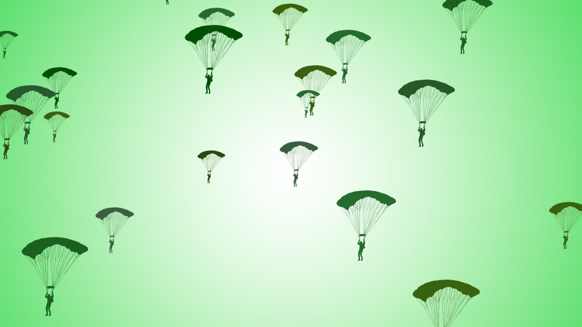 Raid Stream Alert Paratroopers Dropping in Full Screen Animated Overlay ...