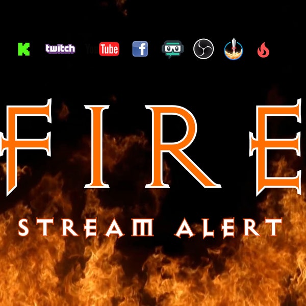 Transparent Fire Overlay - Etsy