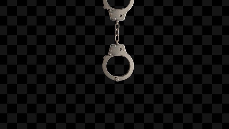 Handcuffs Stream Alert - Animated Overlay - Transparent Background ...