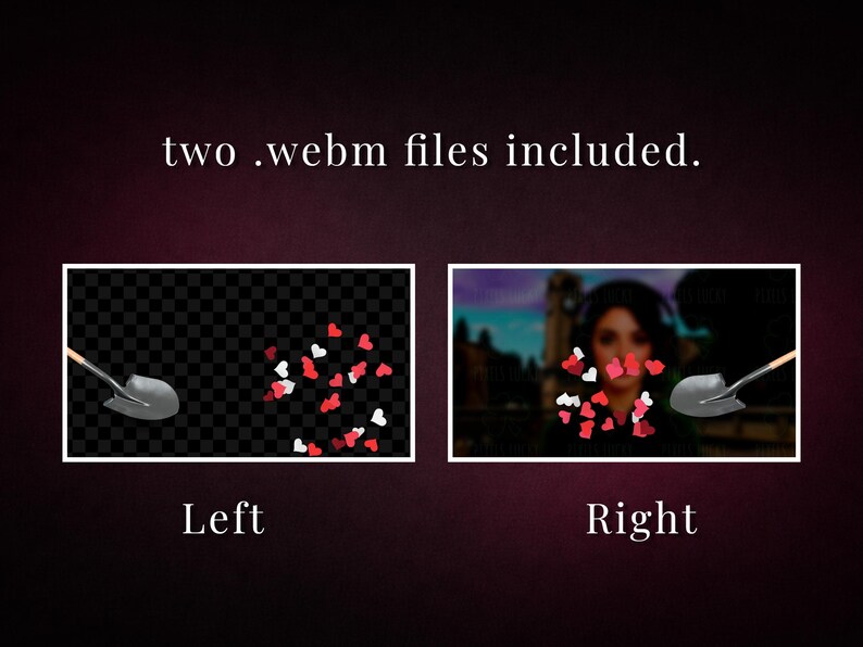 Love Shovel Stream Alert - Full Screen Animated Overlay With ...