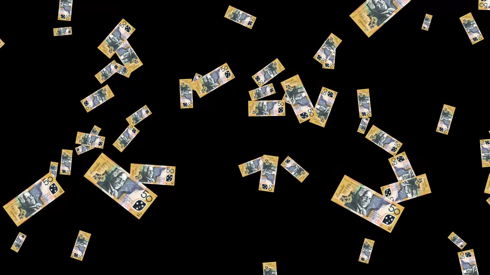 Aussie Stream Donation Alert - Australian Fifty Dollar Tip Rain ...