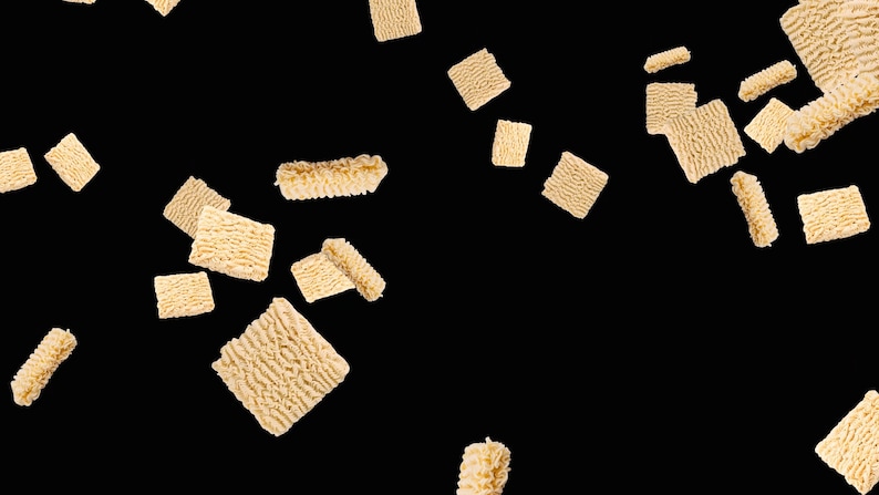 Ramen Stream Alert Full Screen Animated Noodle Drop Overlay With ...